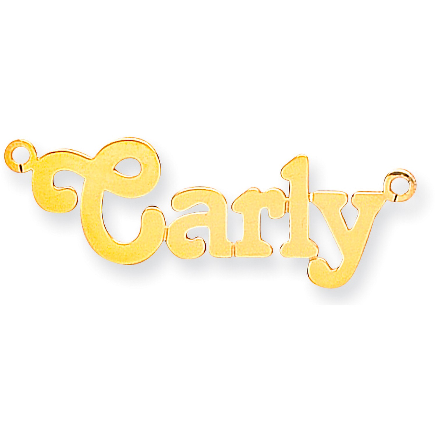 9ct Gold Medium Terra Name Necklace - Glam Jewels