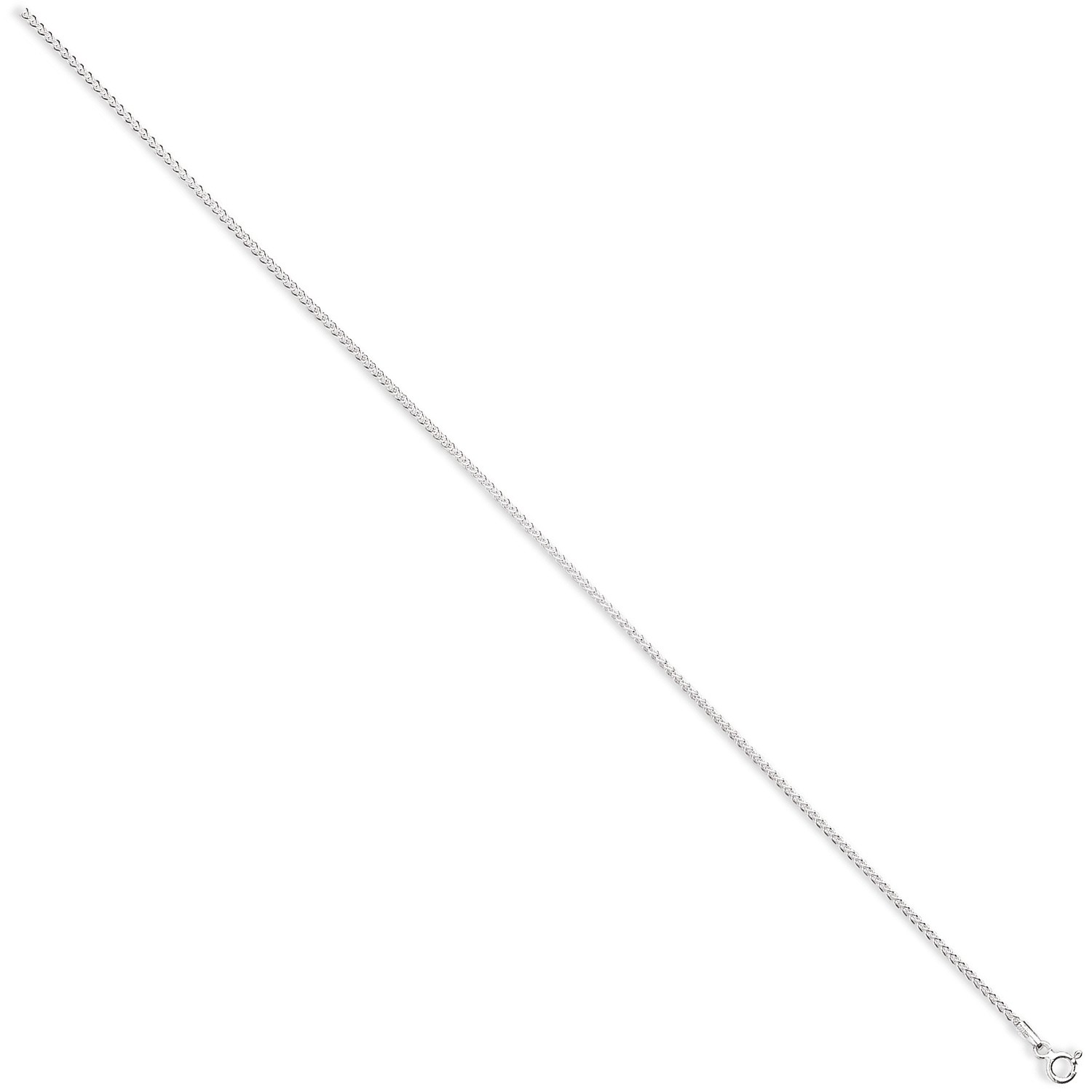 Silver Spiga Chain - Glam Jewels